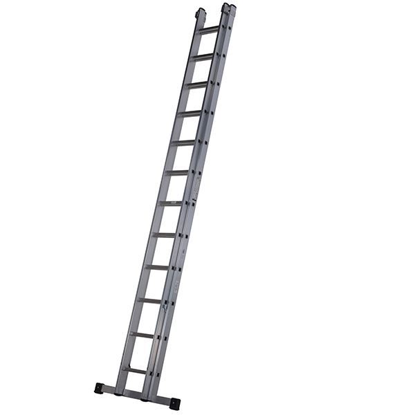 Alum Double Extension Ladder 3.66m - 6.27m | Building Supplies ...
